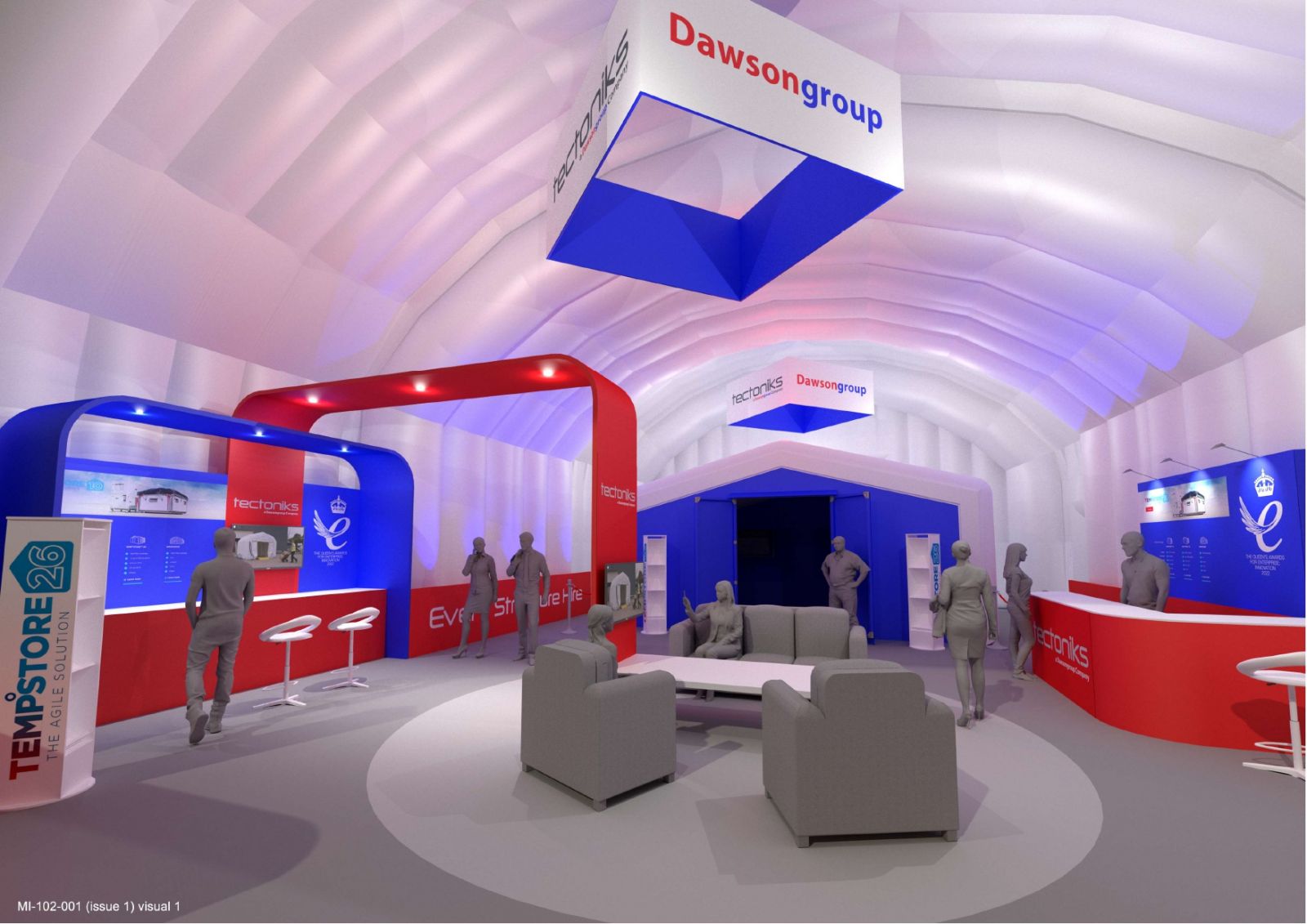 Tectoniks, Dawsongroup company launches inflatable event structure - Lance Show & Publications ...